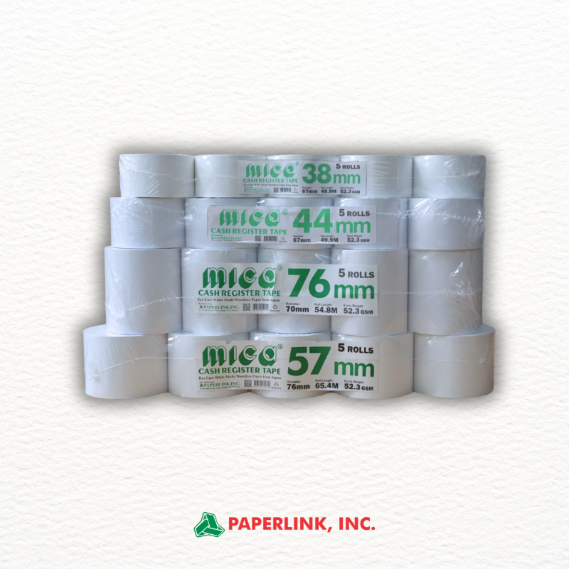 Machine Rolls in Paper Core Tube - PAPERLINK, INC.
