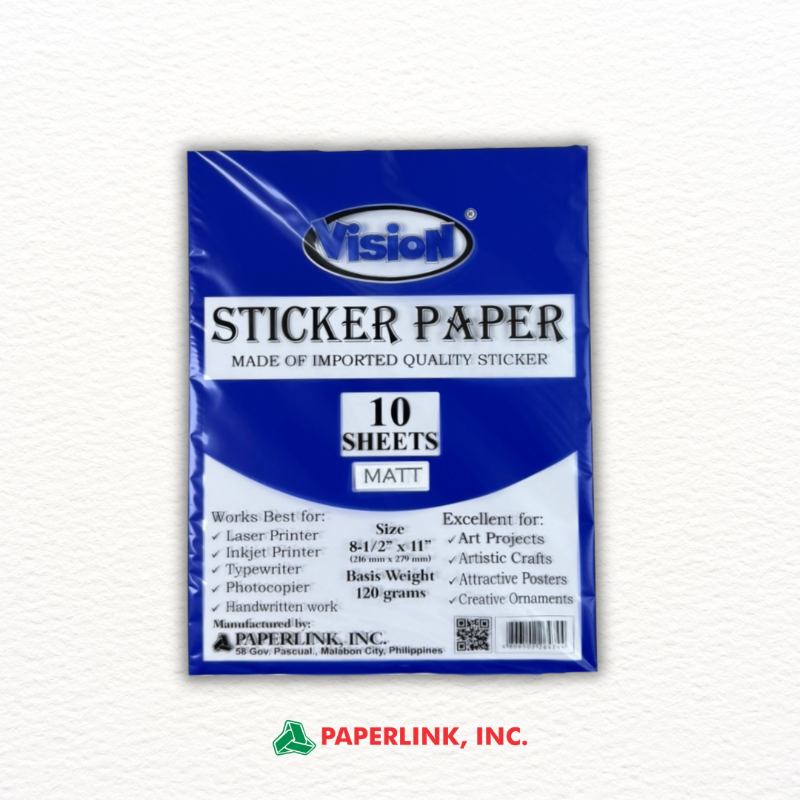 White Sticker Paper - PAPERLINK, INC.