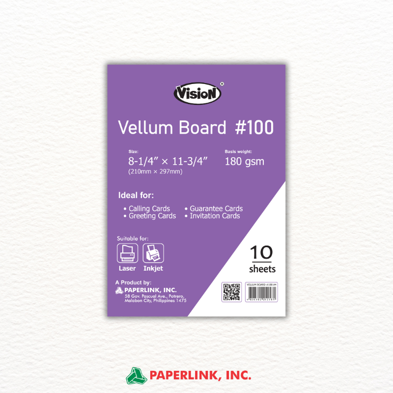 Vellum Board - PAPERLINK, INC.