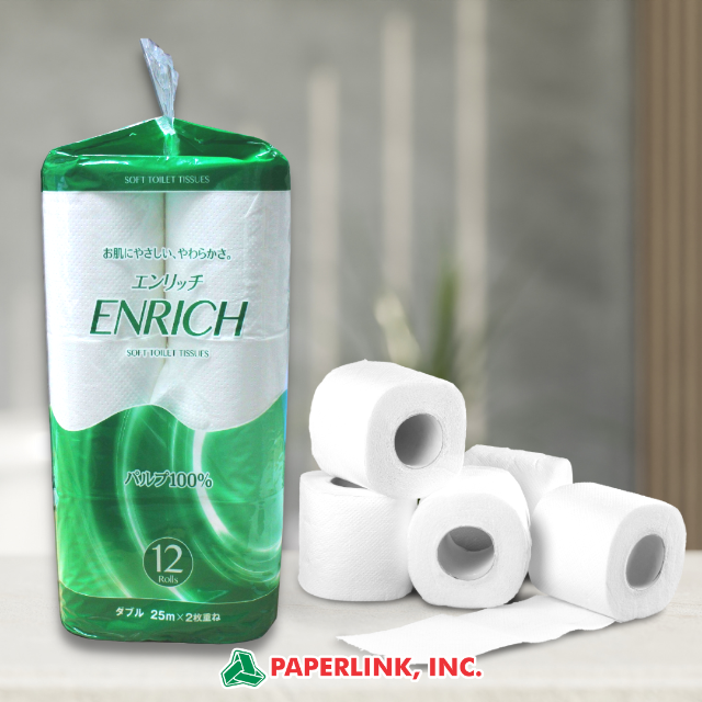 ENRICH Virgin Pulp Hygienic Tissue - PAPERLINK, INC.