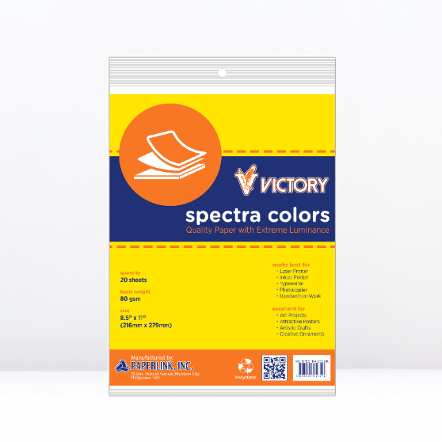 Spectra Colored Woodfree - PAPERLINK, INC.